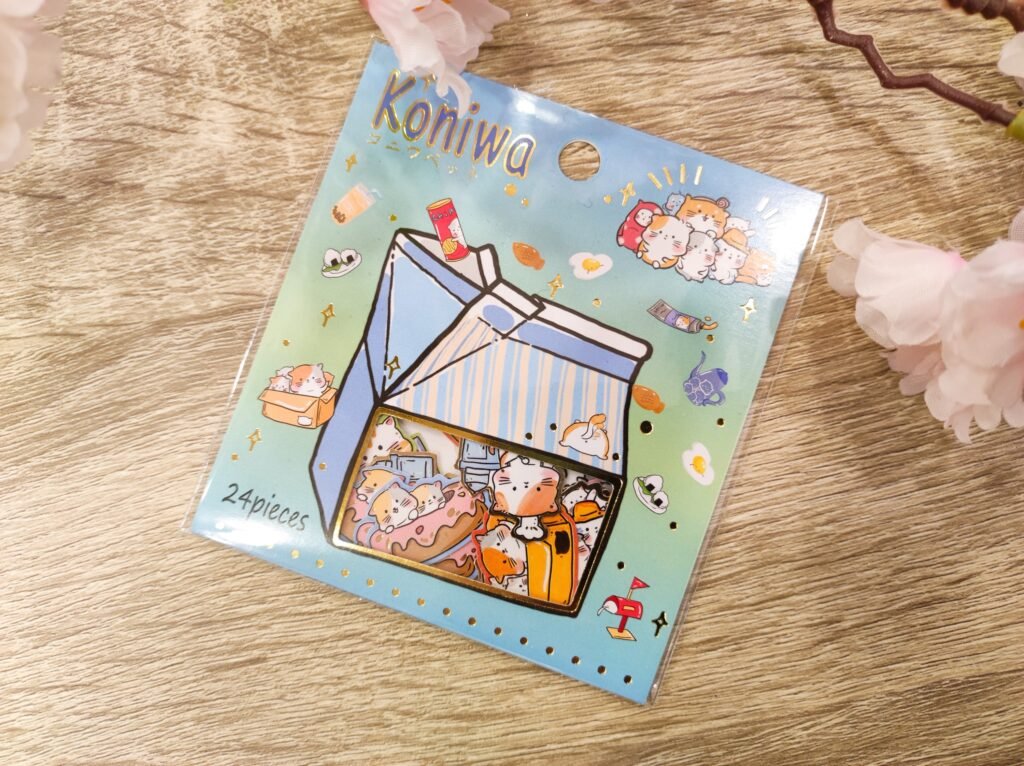 Stickers Koniwa Chats | Kawaii Melodie Shop